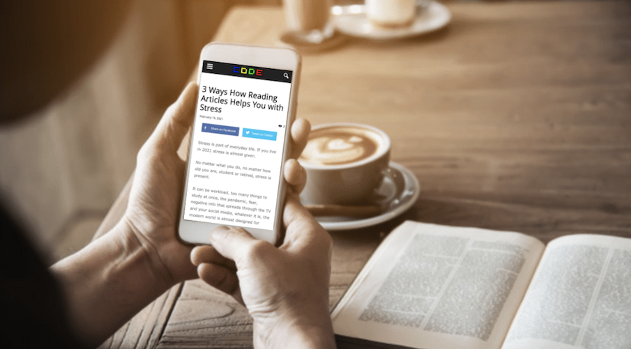 3 Ways How Reading Articles Helps You With Stress Life Coach Code